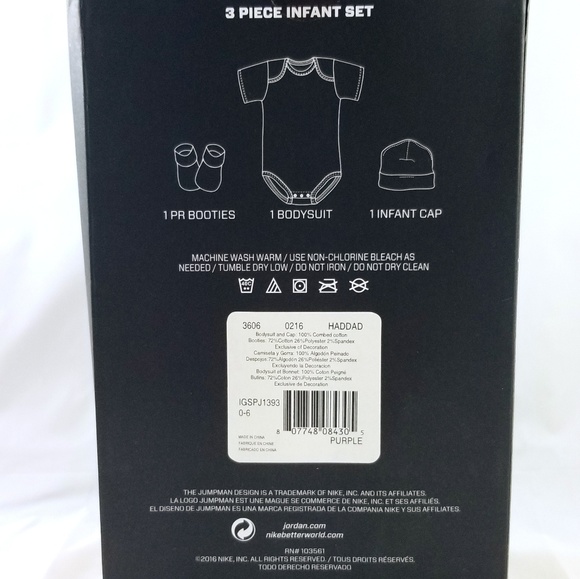 Nike | Matching Sets | Nike Jordan Infant 3 Piece 6 M Baby Set New ...